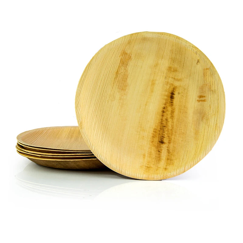 Palm Leaf Plates - Round – Earthware Eco Lifestyle